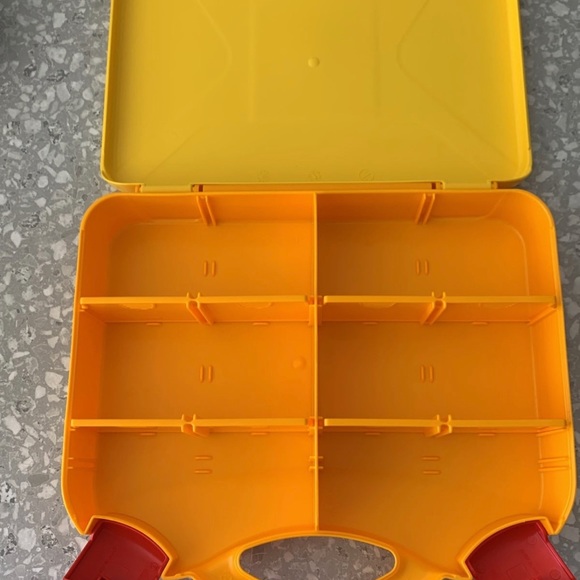 Lego | Toys | Lego Yellow Carry Storage Case | Poshmark